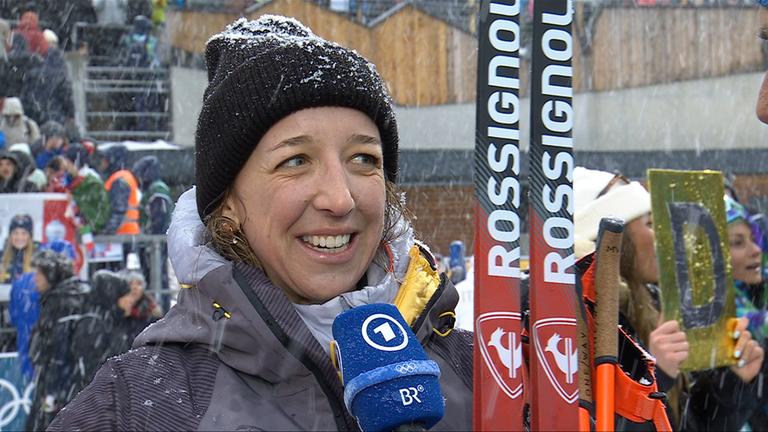 Abgeschlagen, aber glücklich: Franziska Preuß verabschiedet sich ...