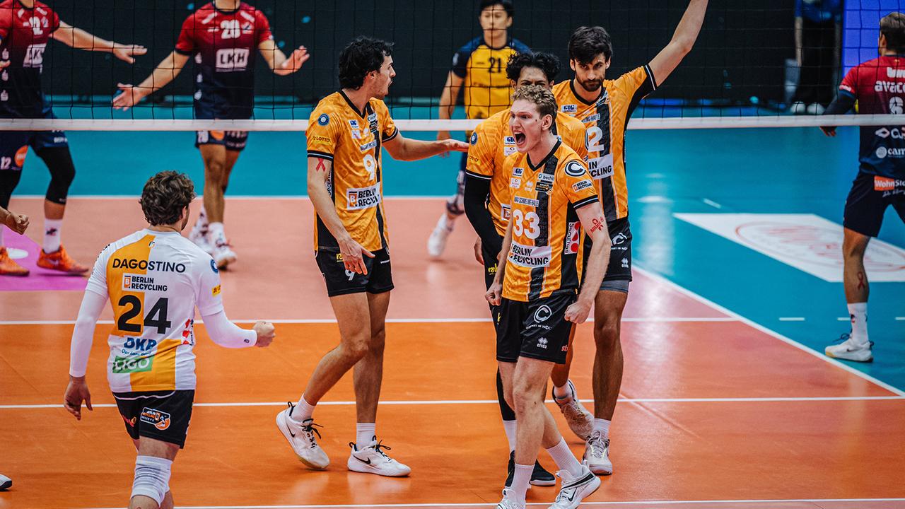 Volleyball: BR Volleys gewinnen Ligacup-Finale und feiern ersten Titel ...