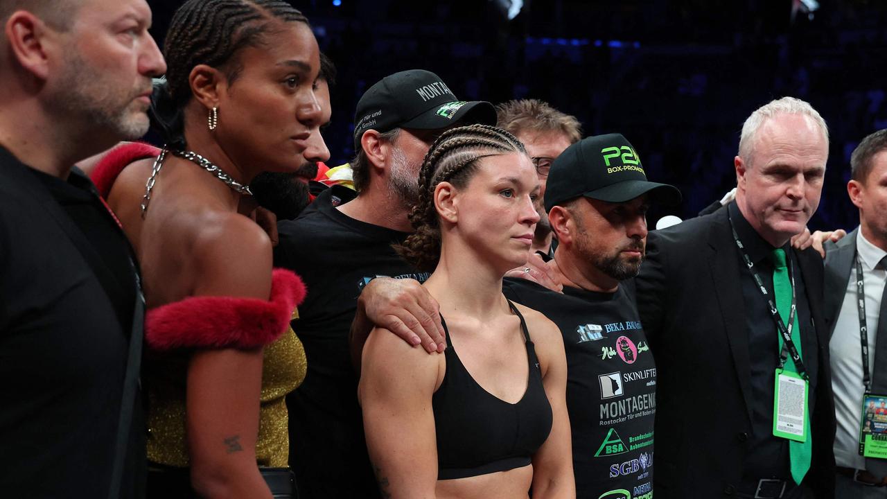 WM-Fight kurzfristig abgesagt: Boxerin Meinke muss auf historischen Kampf warten | sportschau.de