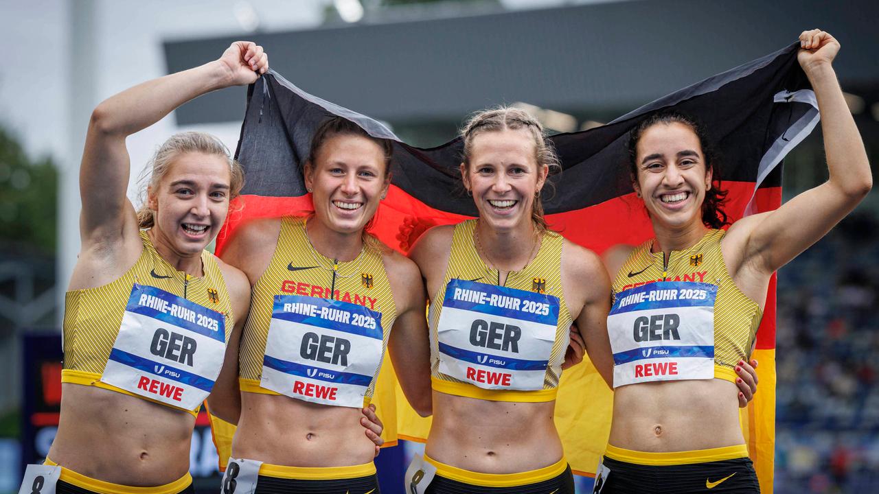 World University Games: 4x400m-Staffel holt letztes deutsches Gold ...