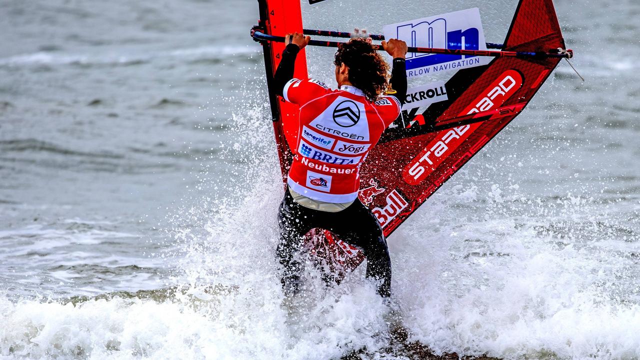 Wie dieser Windsurfer aus Bremen auf Sylt mit einem Trick beeindruckte ...