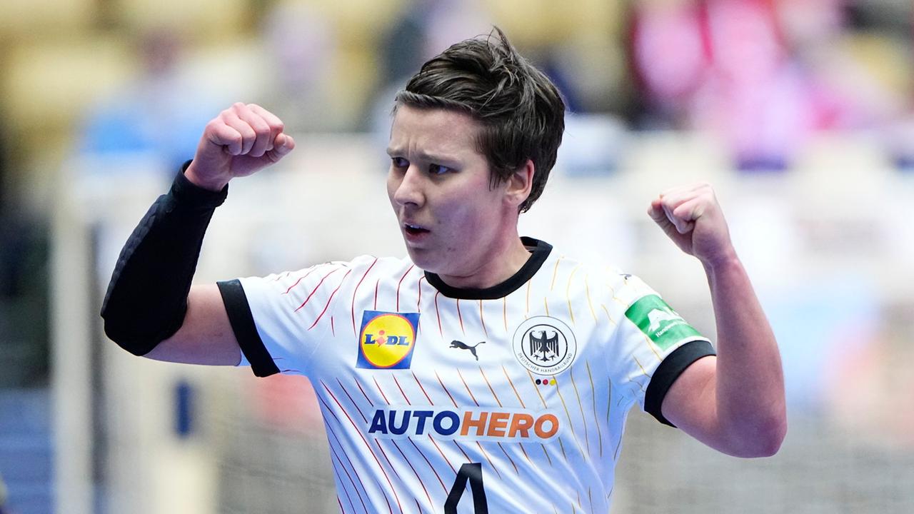 Handball-Frauen starten mit Kantersieg ins Olympia-Jahr | sportschau.de