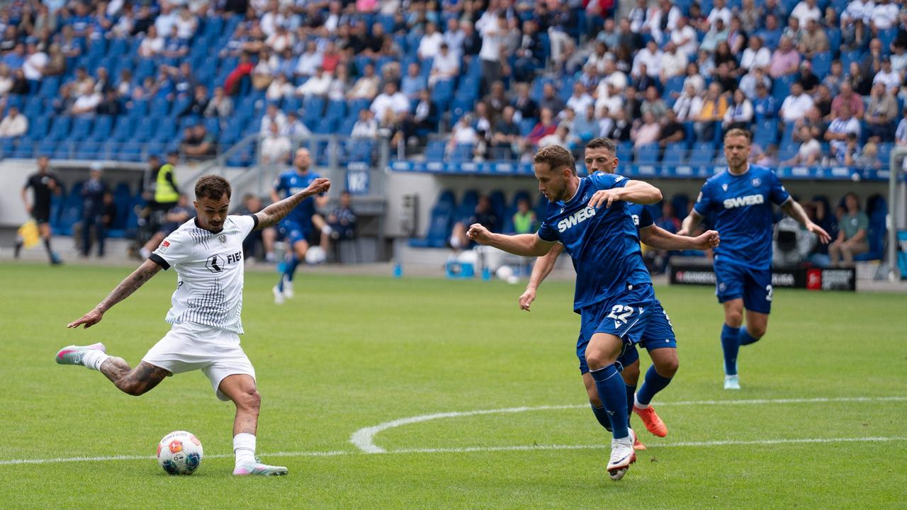Münsters Aufholjagd in Karlsruhe wird nicht belohnt | sportschau.de