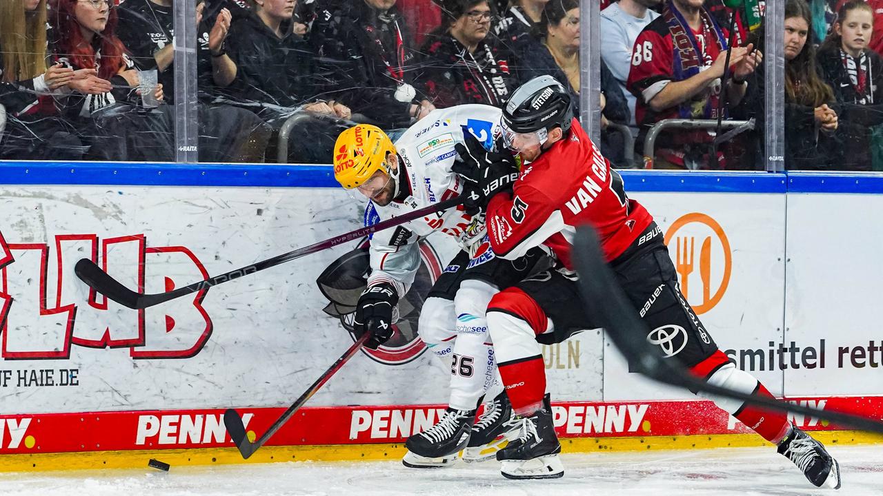 Eishockey in der DEL: Kölner Haie vergeben ersten Halbfinal-Matchball ...