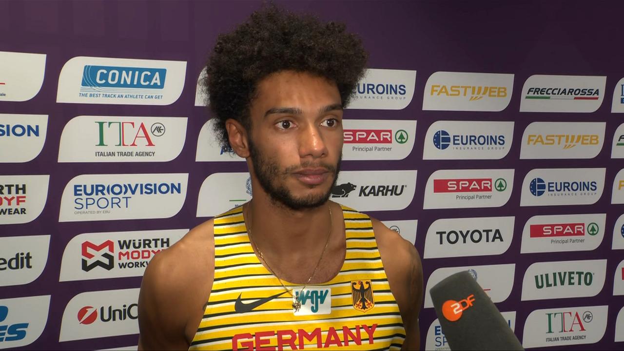 Leichtathletik-EM 2024: Joshua Hartmann - "Werde stärker zurückkommen ...
