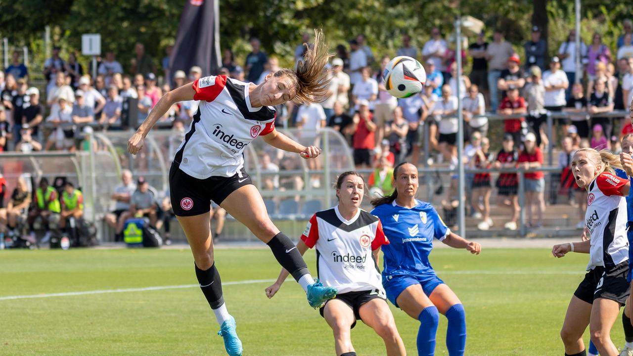 Auftakt gegen Jena: Auftakt gegen Jena: Eintracht Frankfurt startet mit ...