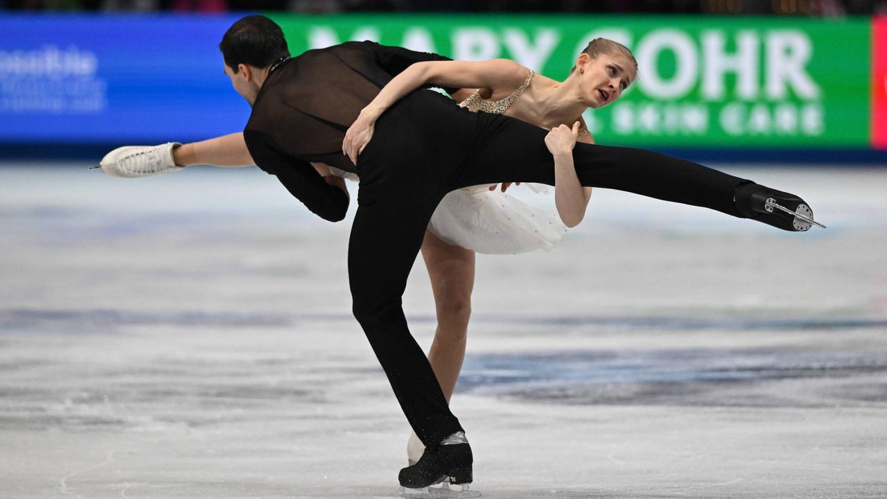 Traumkür in Boston: Silber für Hase und Volodin bei der Eiskunstlauf-WM | sportschau.de