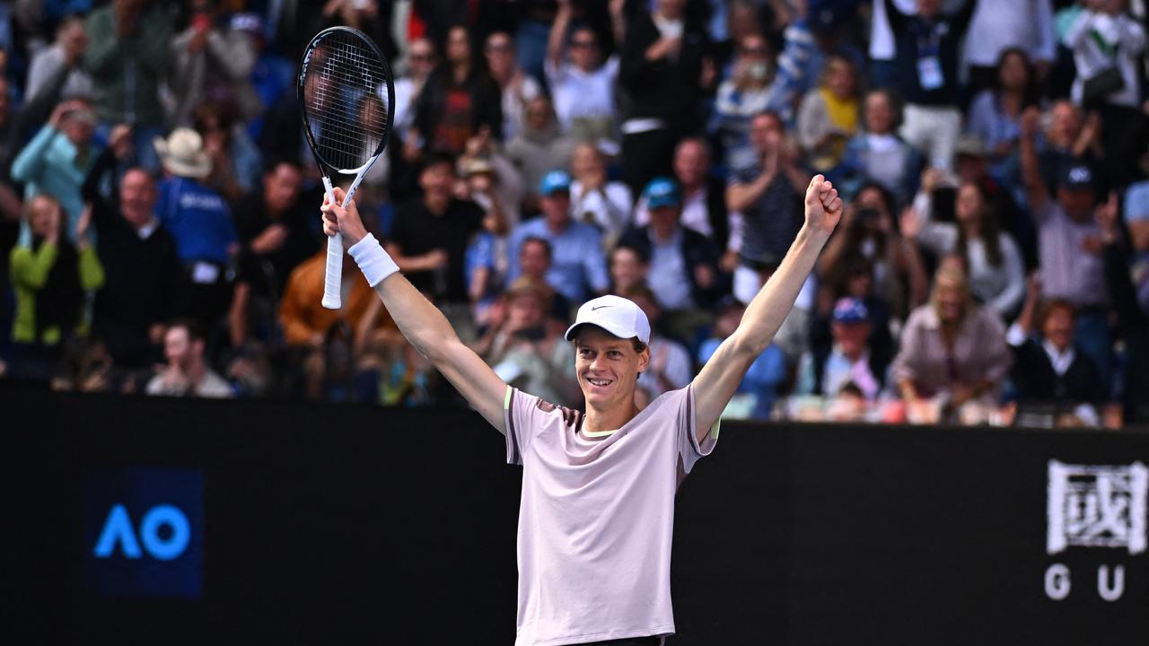 Australian Open final: Sinner's rise to the top of the tennis world ...