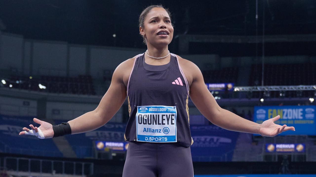 Leichtathletik: Yemisi Ogunleye - die Olympiasiegerin im Kugelstoßen etabliert sich | sportschau.de