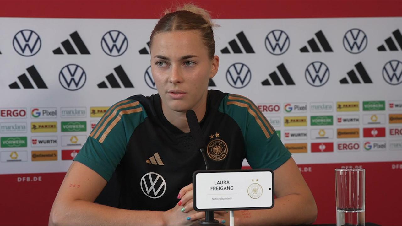DFB-Frauen vor Partie in Polen: Laura Freigang - "Wollen von Anfang an ...