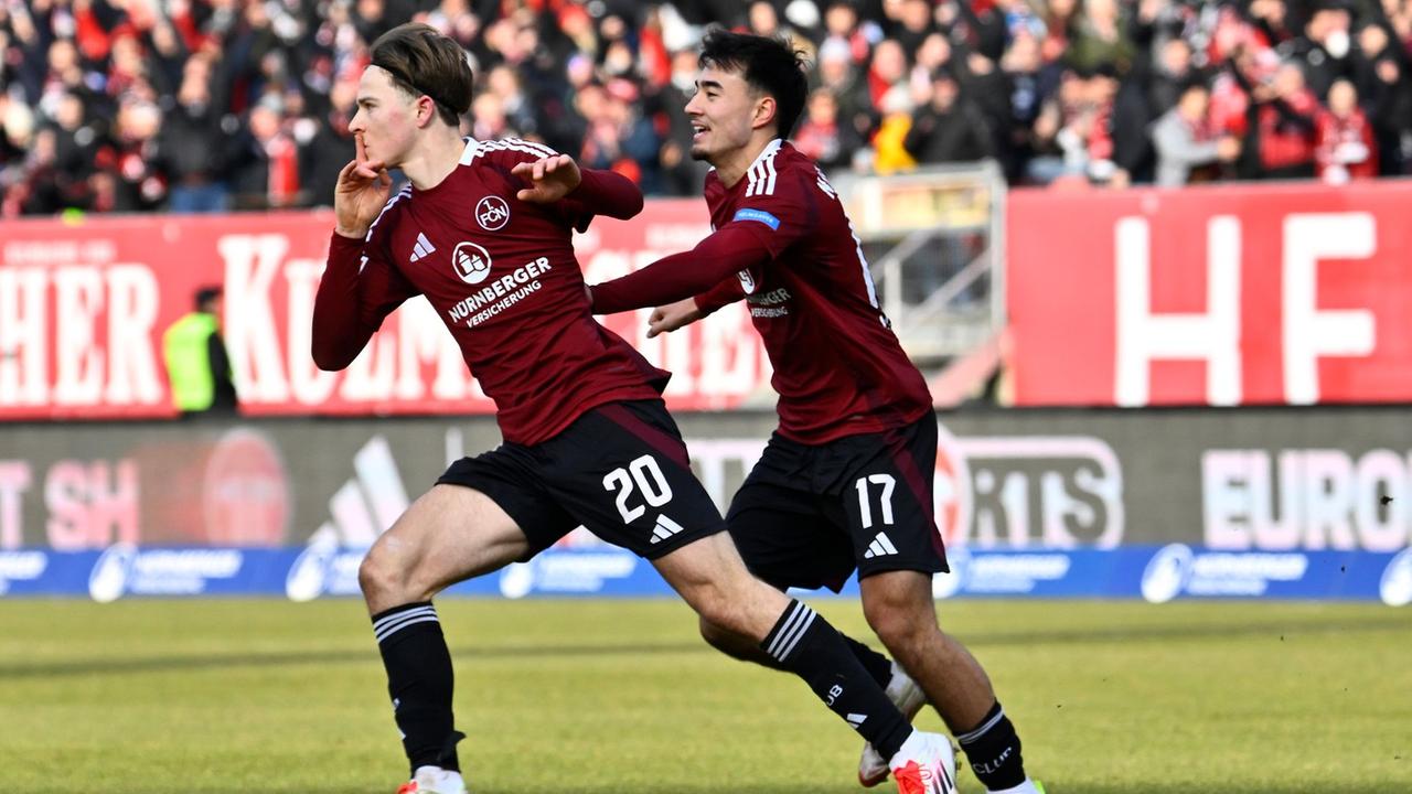 1. FC Nürnberg: Jander und Antiste - die nächsten Youngster drehen beim Club auf | sportschau.de