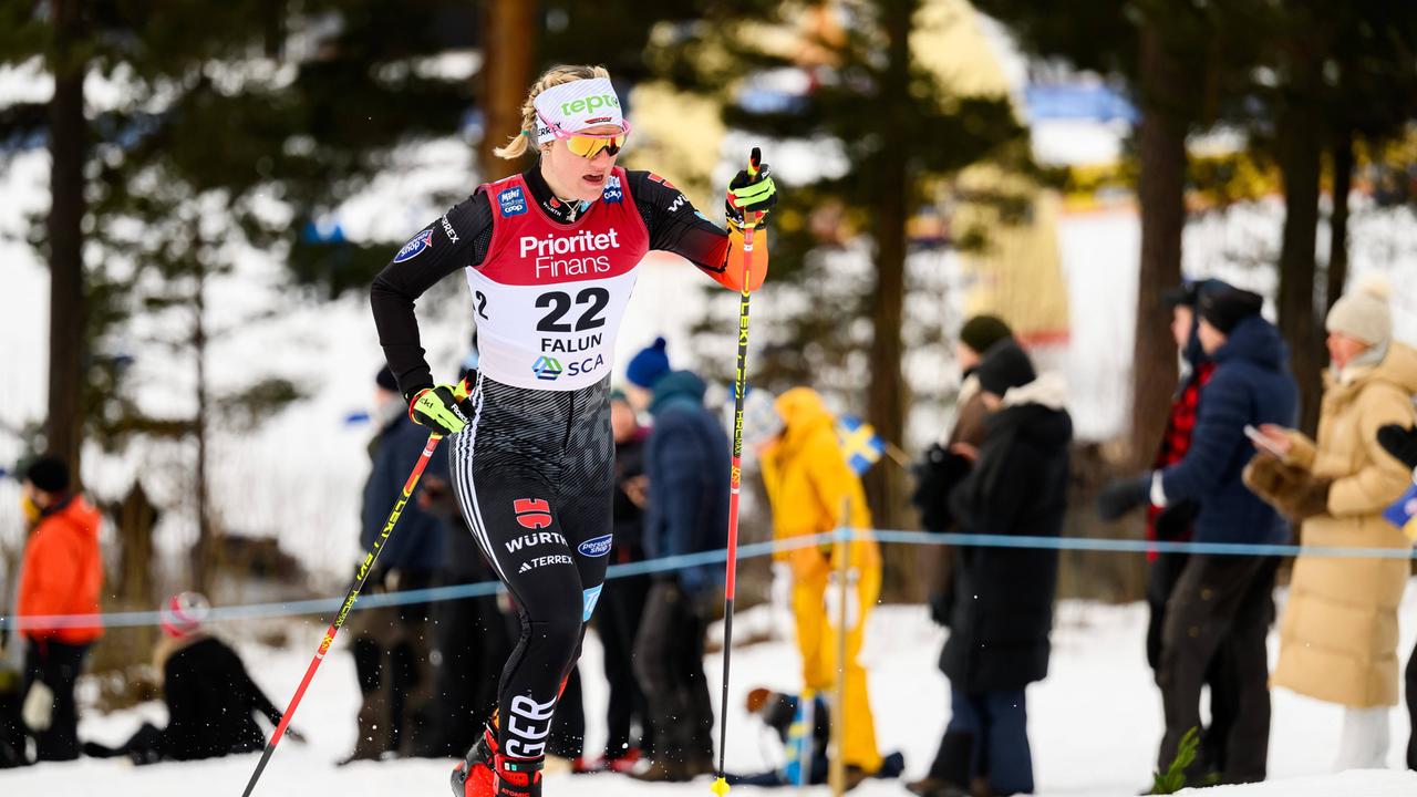 Langlauf-Weltcup: Victoria Carl feiert Platz drei in Falun | sportschau.de
