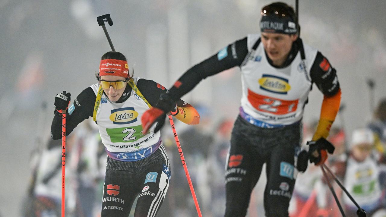 Biathlon: Voigt und Strelow verpassen Platz zwei um Zentimeter ...