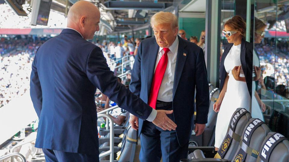 Trump mit Infantino beim Finale der Klub-WM | sportschau.de