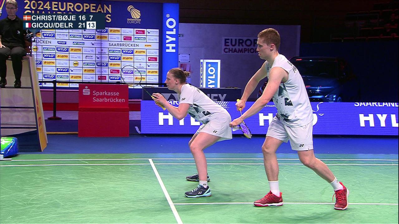 Halbfinalpartien ausgetragen: Wer steht im Finale der Badminton-EM in ...
