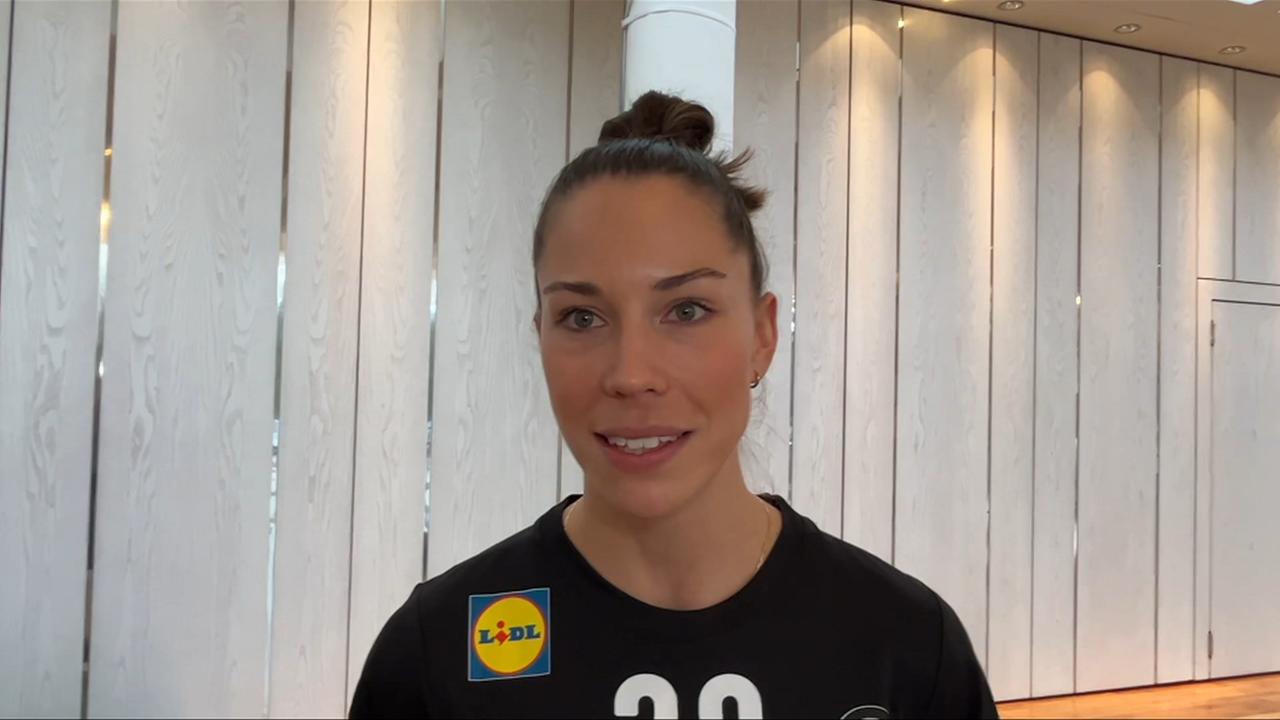 Handball-WM der Frauen: Emily Vogel - "Da kann ich was weitergeben ...
