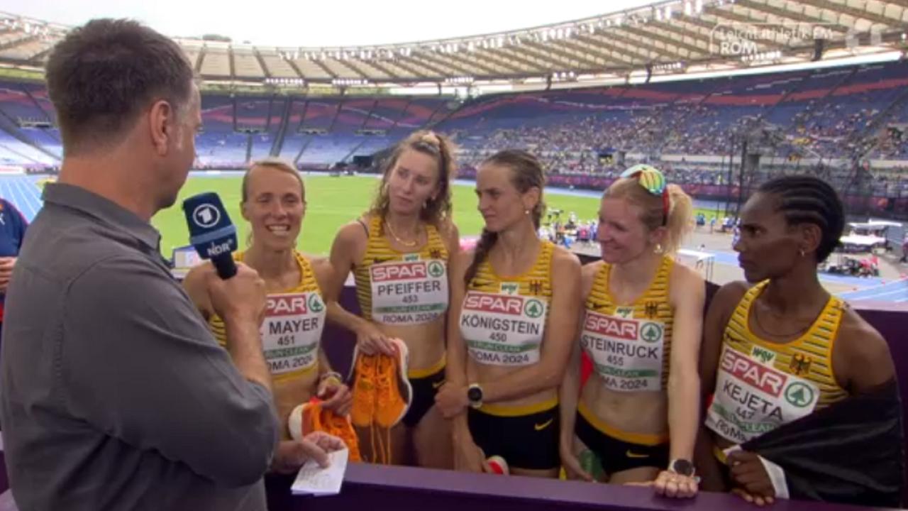 Leichtathletik-EM 2024: Silber in der Frauen-Teamwertung - "Es war ein ...