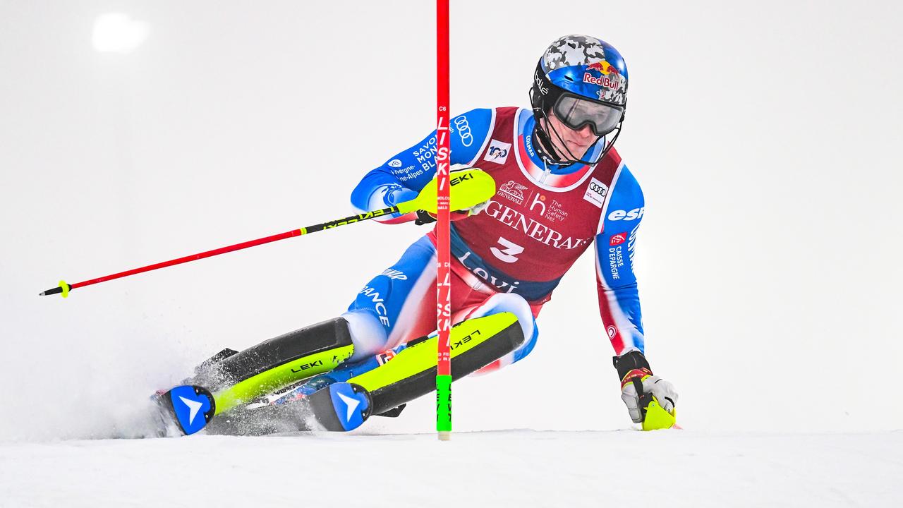 Ski Alpin in Levi: Der erste Lauf beim Slalom der Männer im Re-Live ...