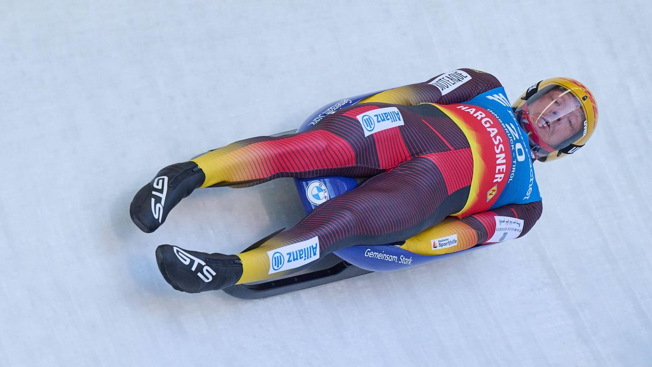 Wintersport : Rodeln in Sigulda - Sprint der Einsitzer der Männer im Re ...