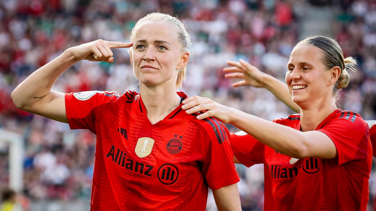 Fußballerinnen des FC Bayern München gewinnen gegen Werder Bremen den ...