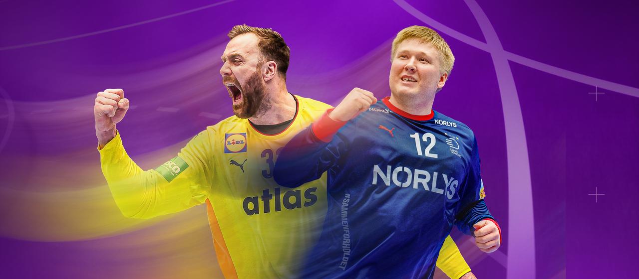 Handball-EM: Duell der Torwart-Giganten Wolff und Nielsen