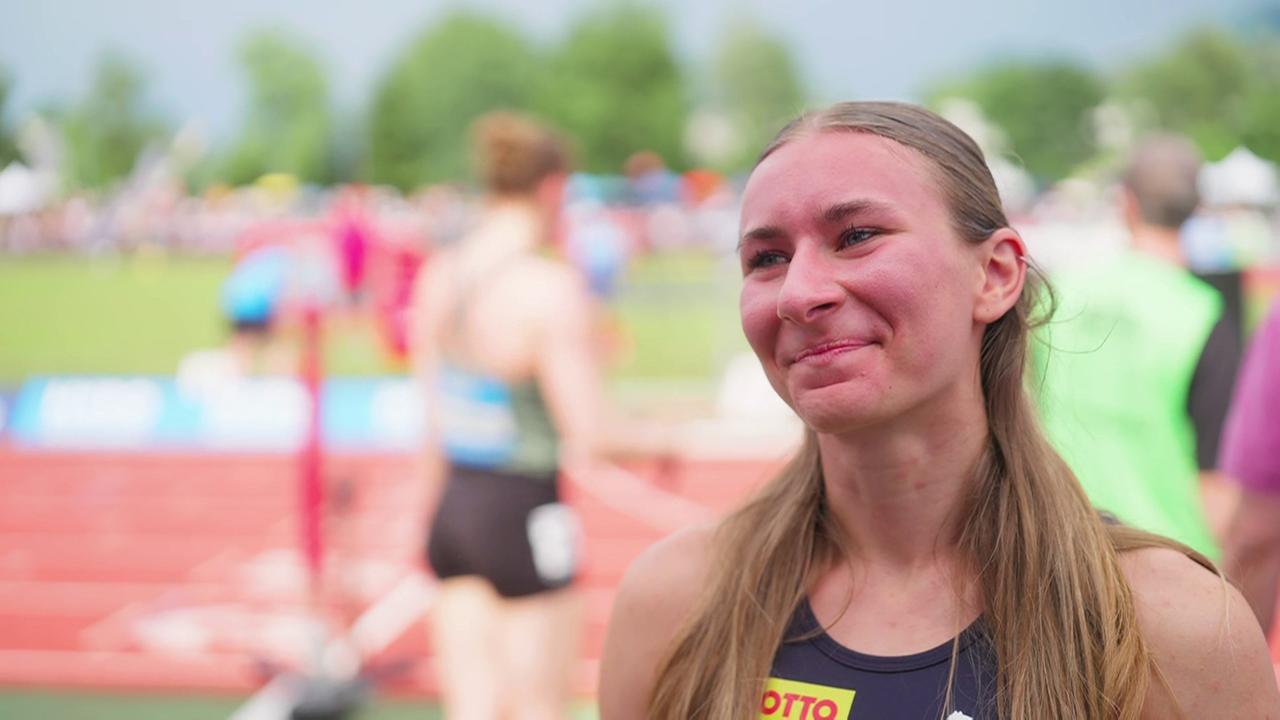 Siebenkämpferin Emma Kaul im Interview | sportschau.de