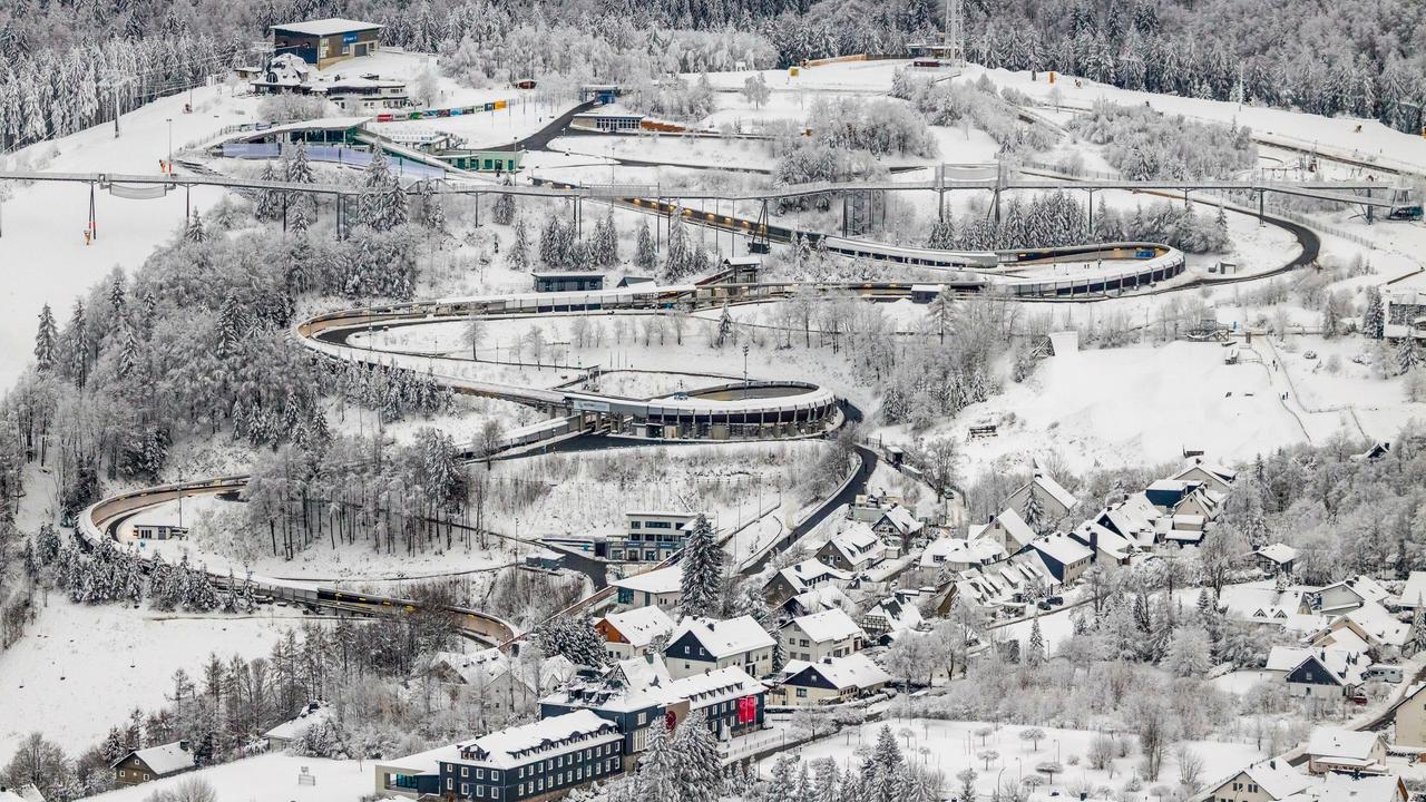 Im Fokus der WM: Die Geschichte der Bobbahn in Winterberg | sportschau.de