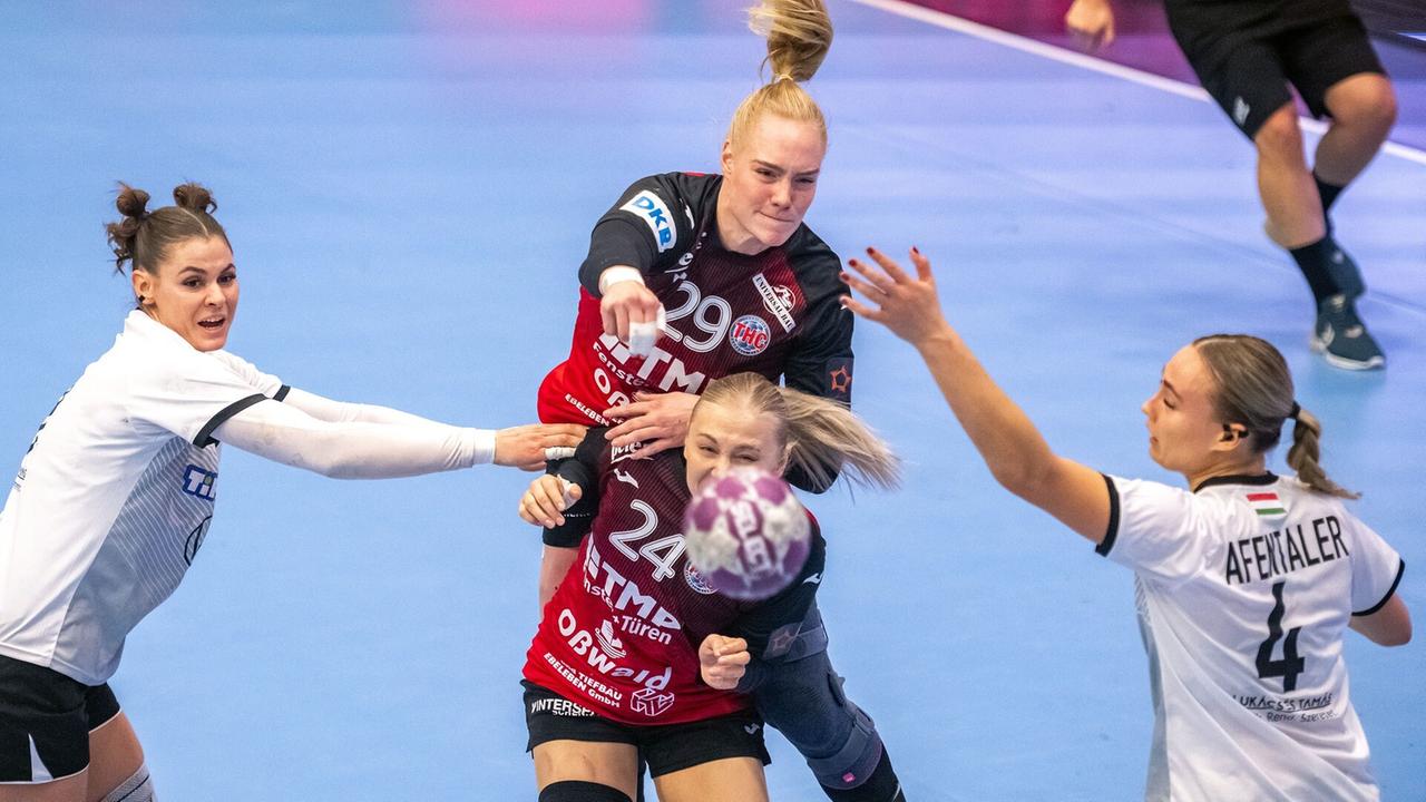 Handball | European League: Thüringer HC zittert sich gegen Valcea ins ...