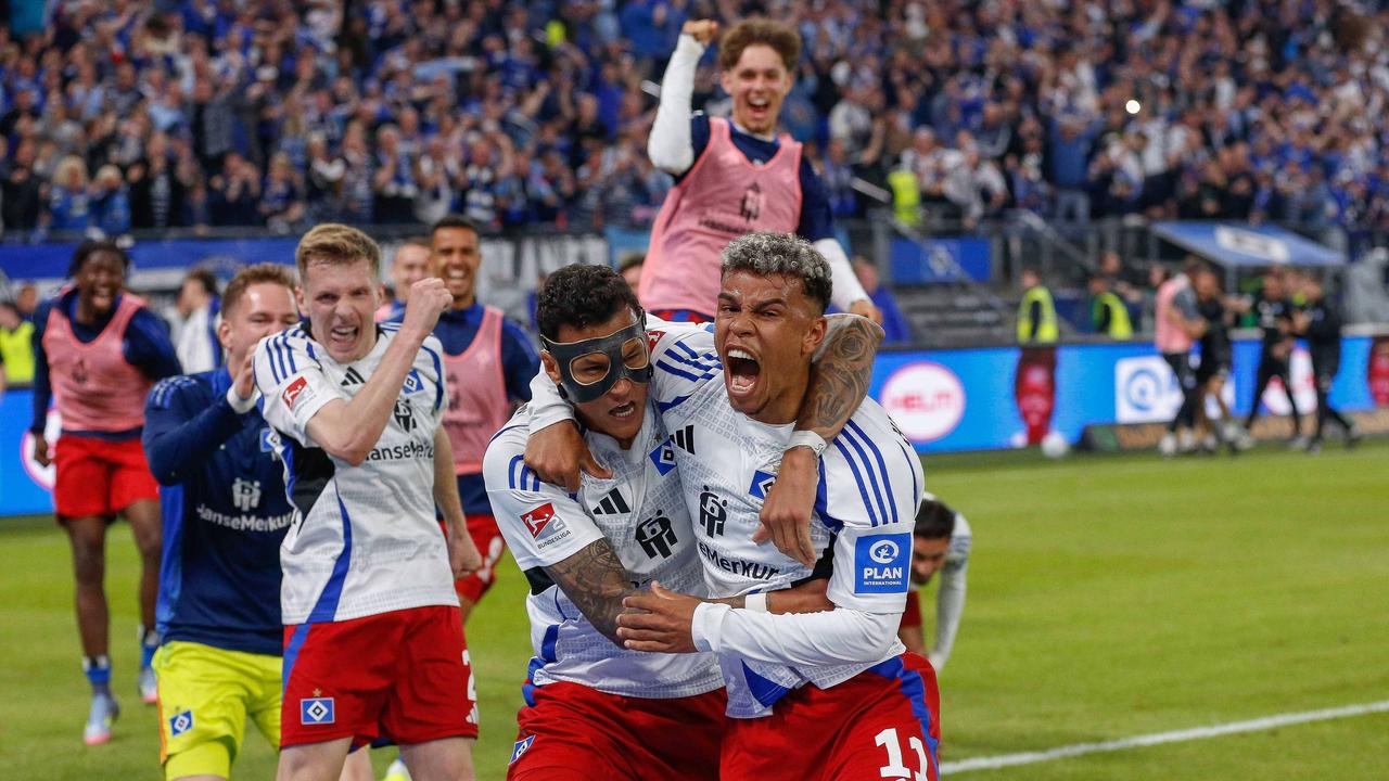 Aufstieg des HSV: Der HSV steigt auf, der SSV Ulm steigt ab - die Audio-Highlights | sportschau.de