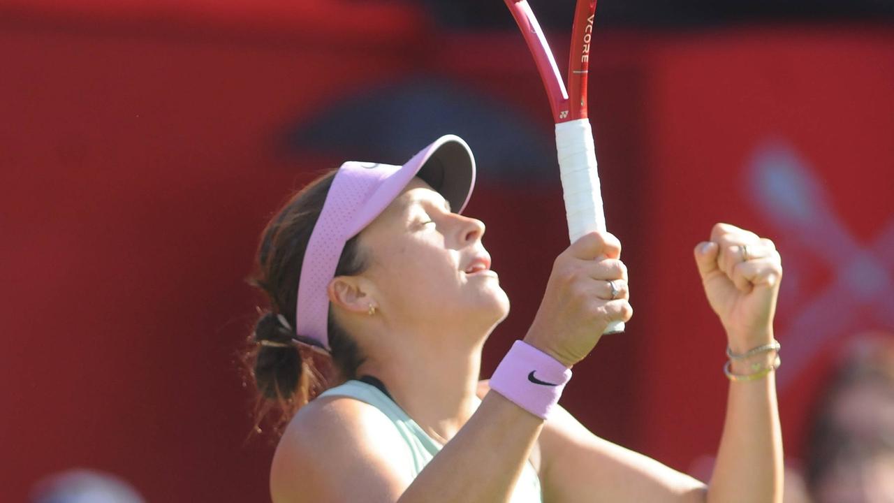 Tatjana Maria und Laura Siegemund in Runde 2 im Londoner Queens Club ...