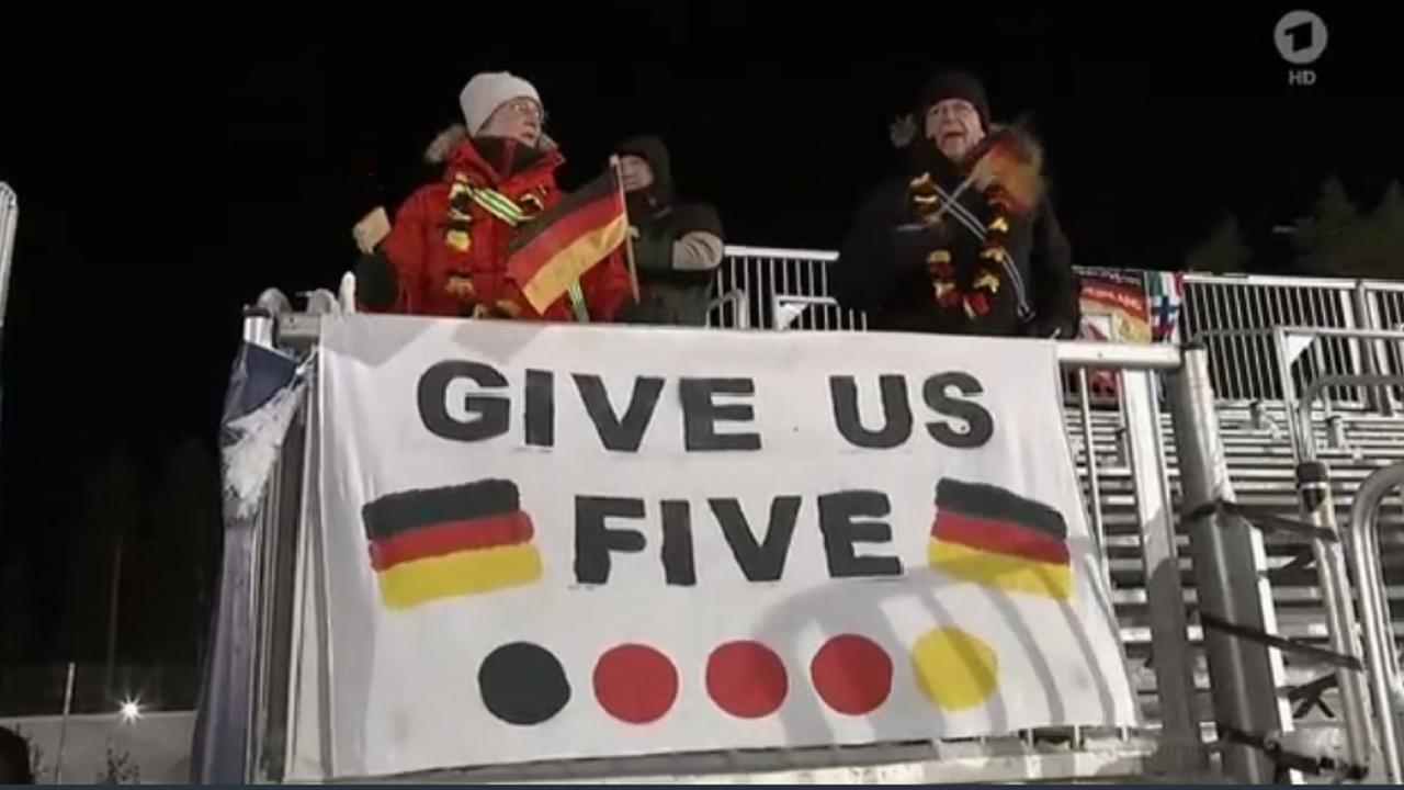 Reisende Fans: Andrea und Peter - heimliche Stars im Biathlon-Winter | sportschau.de