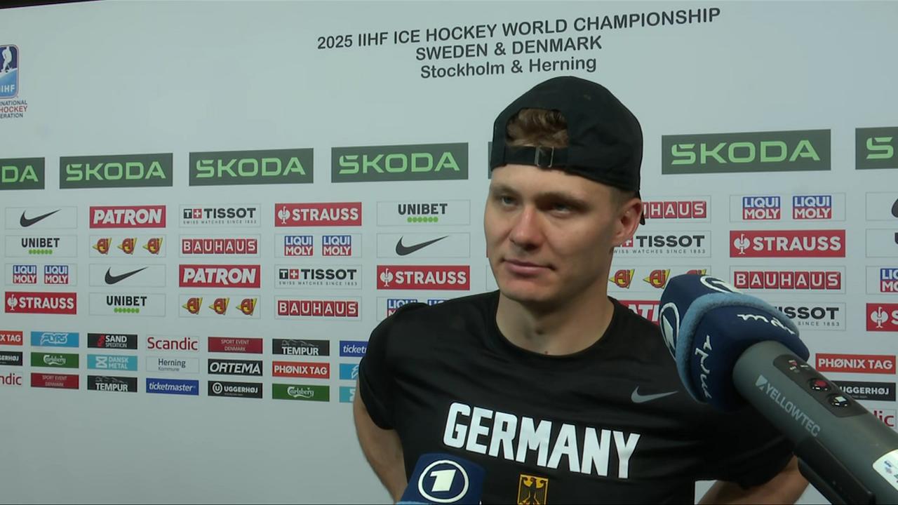 Eishockey-WM: Tim Stützle - "Hab mich extrem weiterentwickelt ...