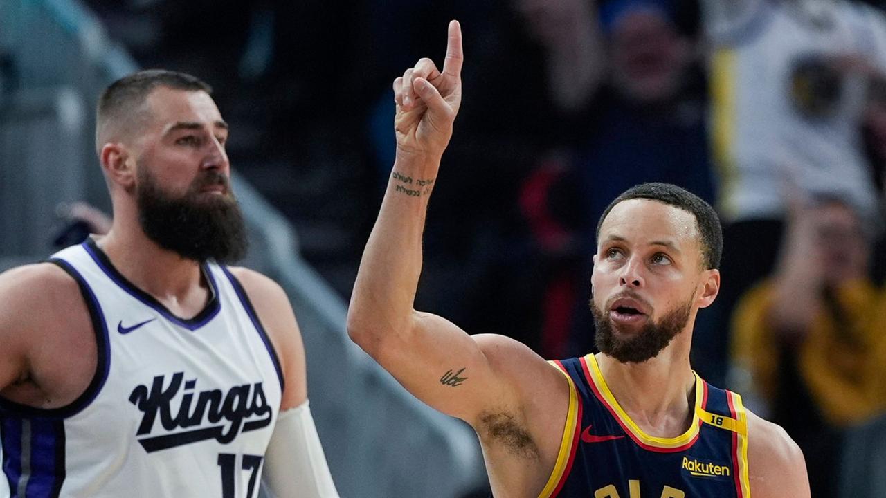 NBA: Stephen Curry erzielt seinen 4000. Dreier | sportschau.de