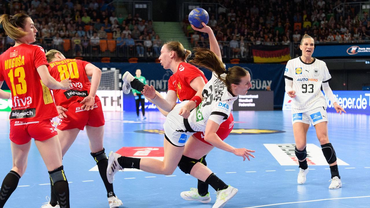 Handball-EM-Qualifikation: Deutschland gegen Montenegro im Re-Live ...