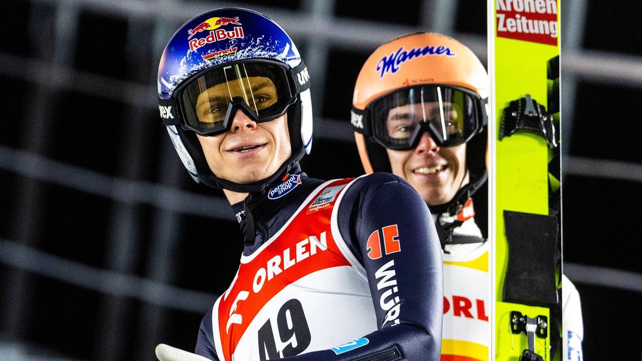 ARD-Doku "Fly – Skispringen hautnah": Vierschanzentournee: Ein Mit- und Gegeneinander zwischen ...