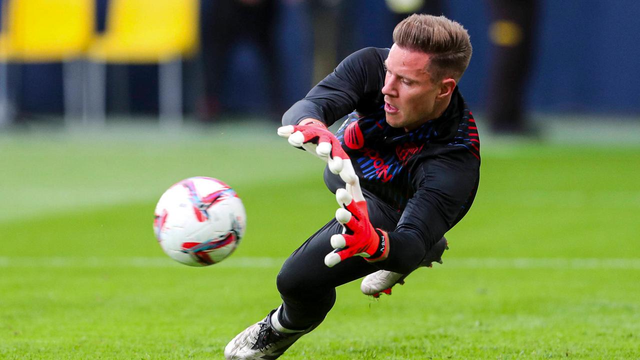 Training beim FC Barcelona: Ter Stegen mit Fortschritten auf dem Weg zurück ins Tor | sportschau.de