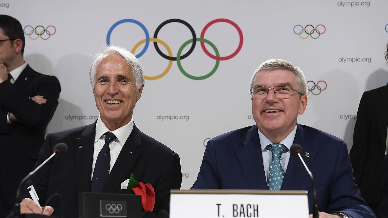 IOC gegen die Italo-Connection: Umstrittene Bobbahn für Olympia 2026 kommt | sportschau.de