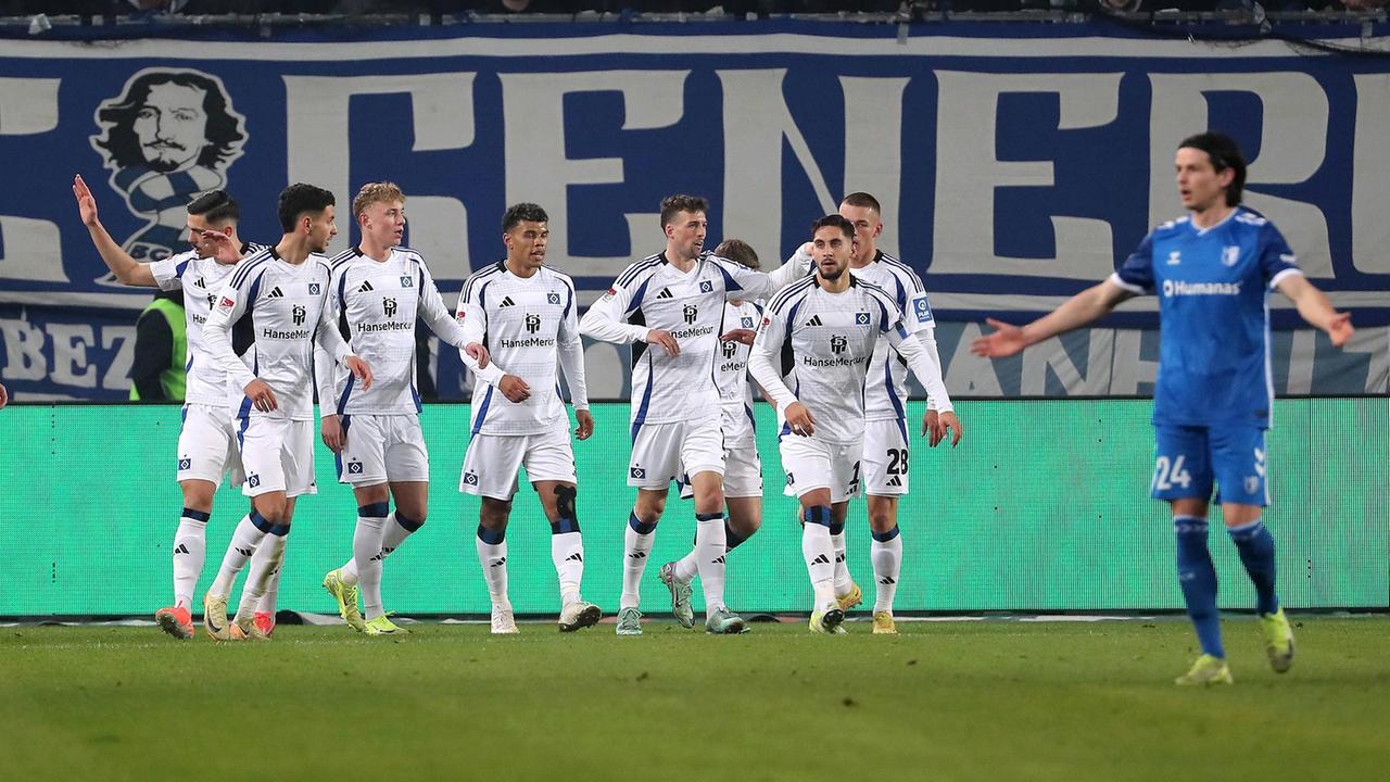 Fußball | 2. Bundesliga: 1. FC Magdeburg kassiert deutliche Niederlage gegen Spitzenreiter HSV ...