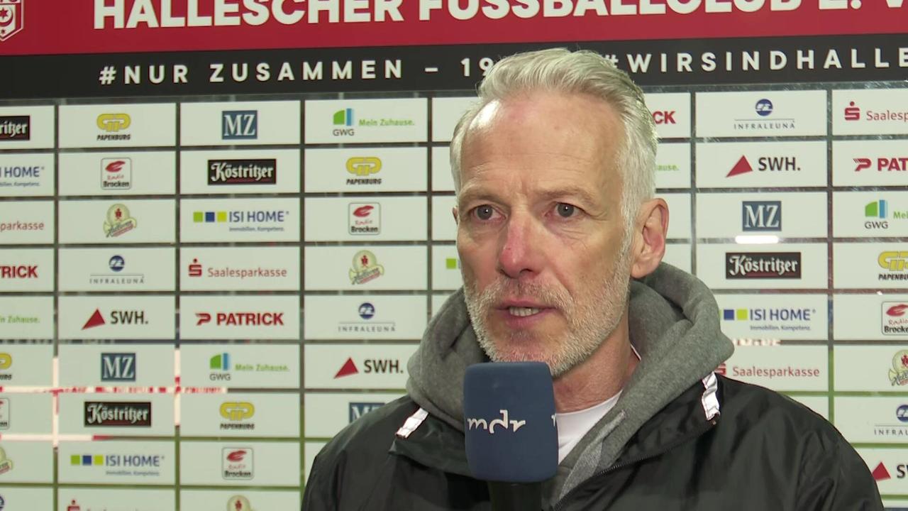 HFC-Trainer Zimmermann: "Haben zu wenig Kapital erbracht" | sportschau.de