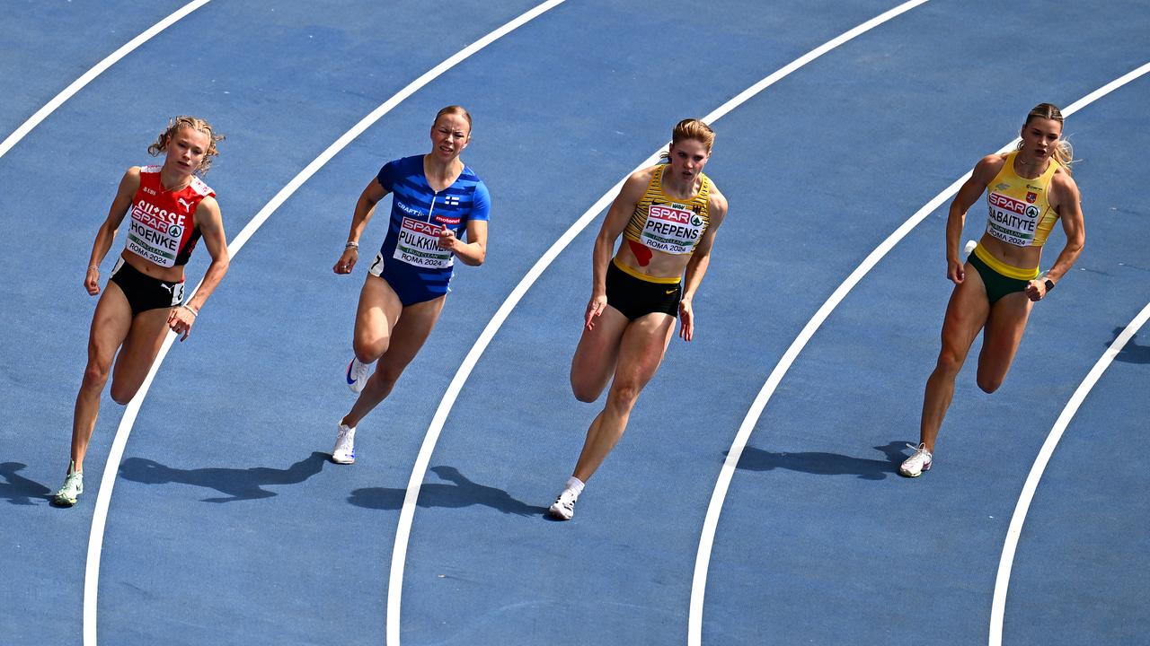 Leichtathletik-EM 2024: 200 m der Frauen - die Vorläufe mit Talea ...