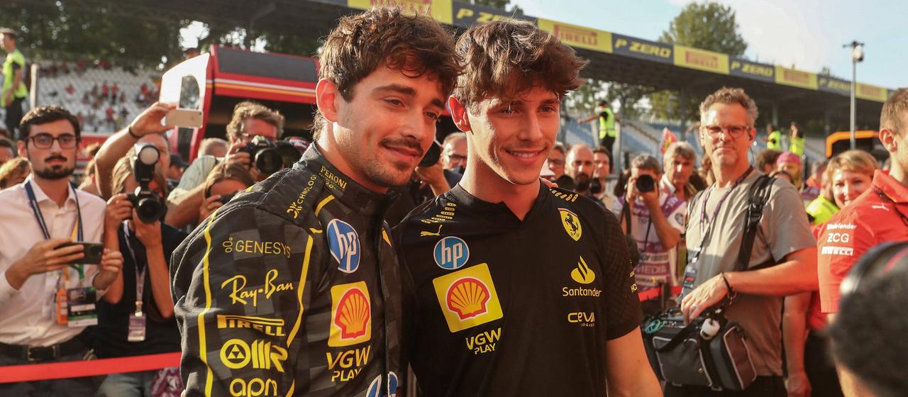 Faszinierend Charles Leclerc Bruder Bild