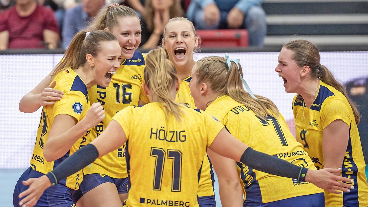 Volleyball-Bundesliga: Schwerins Volleyballerinnen starten in Final ...