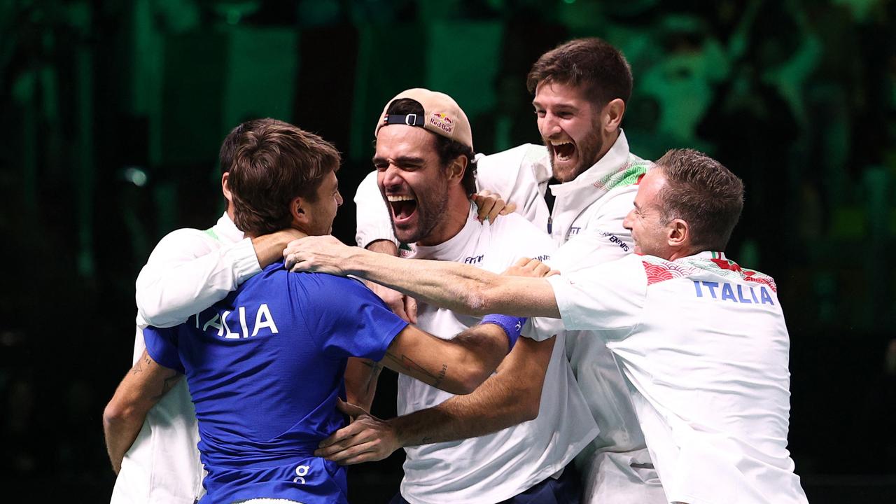 Italien gewinnt den Davis Cup und macht den Titel-Hattrick perfekt ...