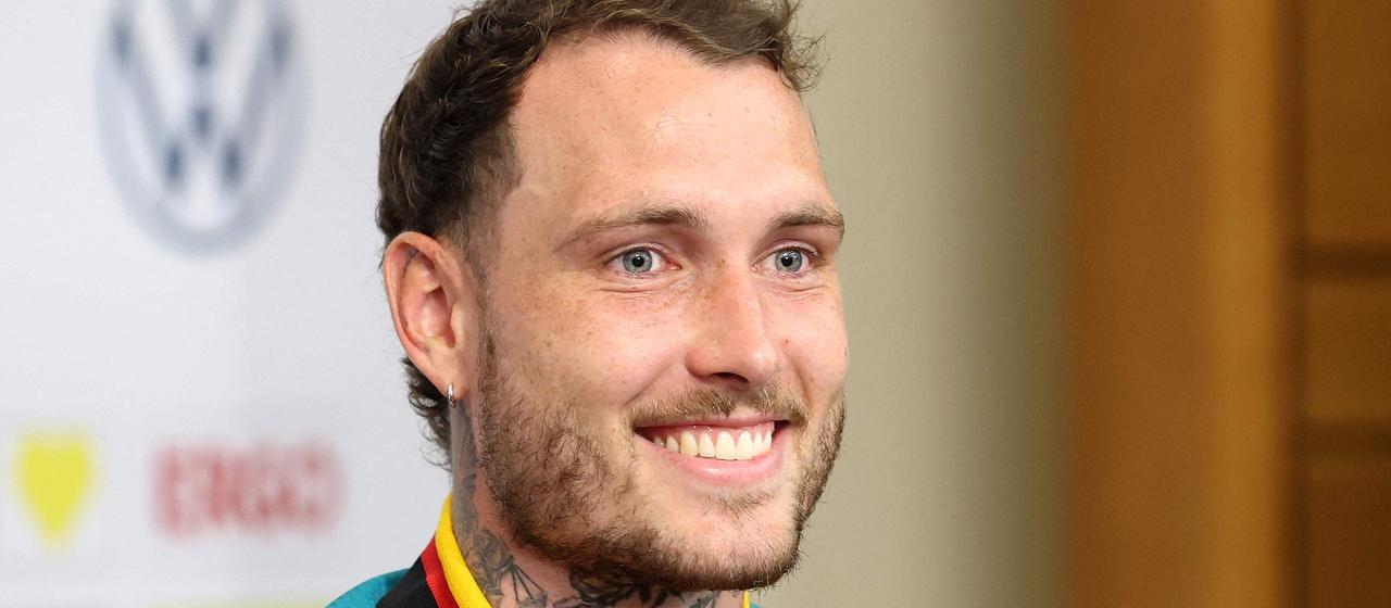 DFB-Spieler David Raum - Stammplatz futsch, Stimmung gut | sportschau.de