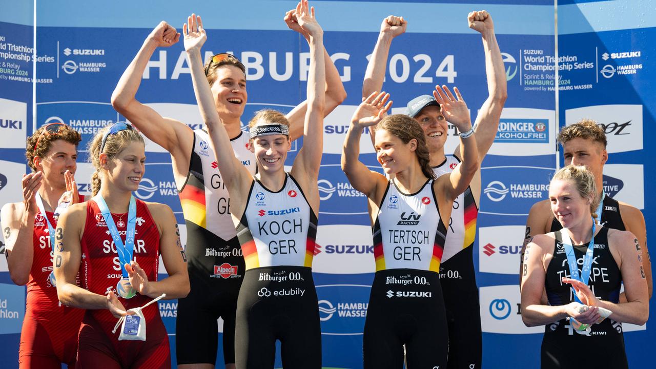 Nach WM-Titel in Mixed-Staffel: Triathlon-WM in Hamburg: Hessische ...