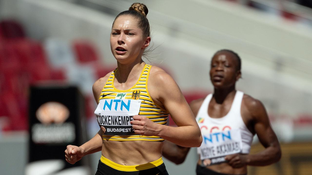 World Athletics Championships: Gina Lückenkemper, DLV Trio, and German ...