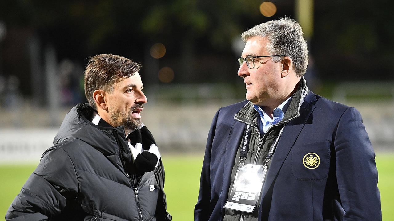 Eintracht-Boss mit Kritik am DFB : Eintacht Frankfurt: Axel Hellmann ...